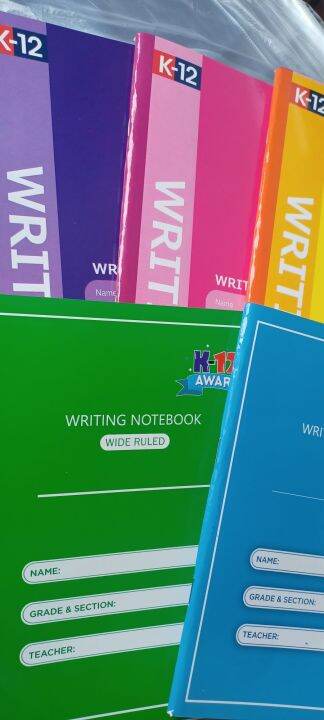 K-12 writing notebook 80 leaves | Lazada PH