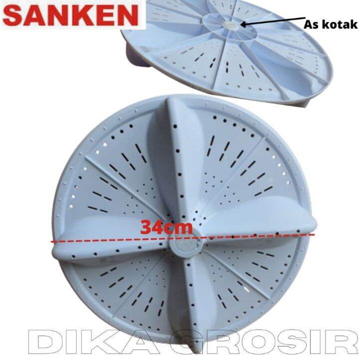 pulsator - pulysator mesin cuci sanken as kotak 34 cm original | Lazada Indonesia