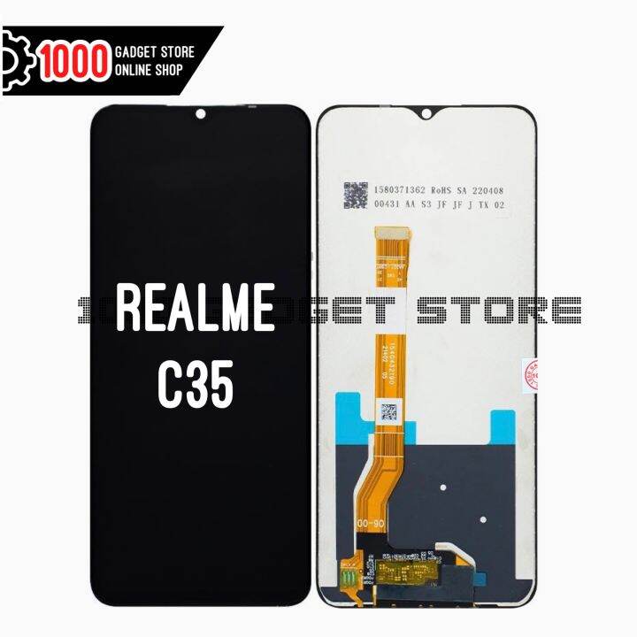 LCD REALME C35 FULLSET KUALITAS TERBAIK / LCD TOUCHSCREEN REALME C35 ...