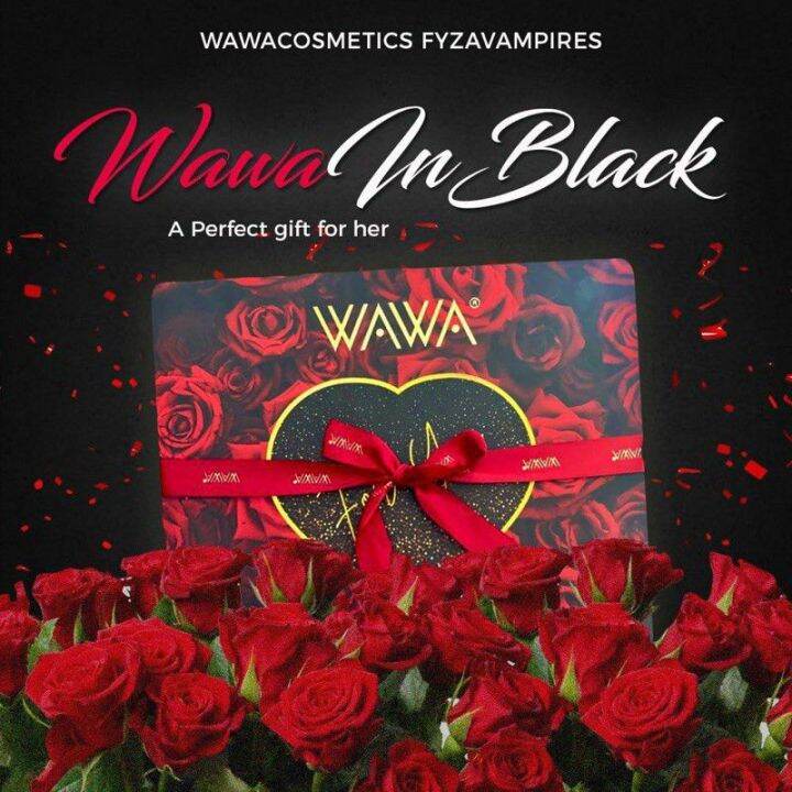 WAWA BLACK EDITION GIFT SET (ORIGINAL HQ) | Lazada