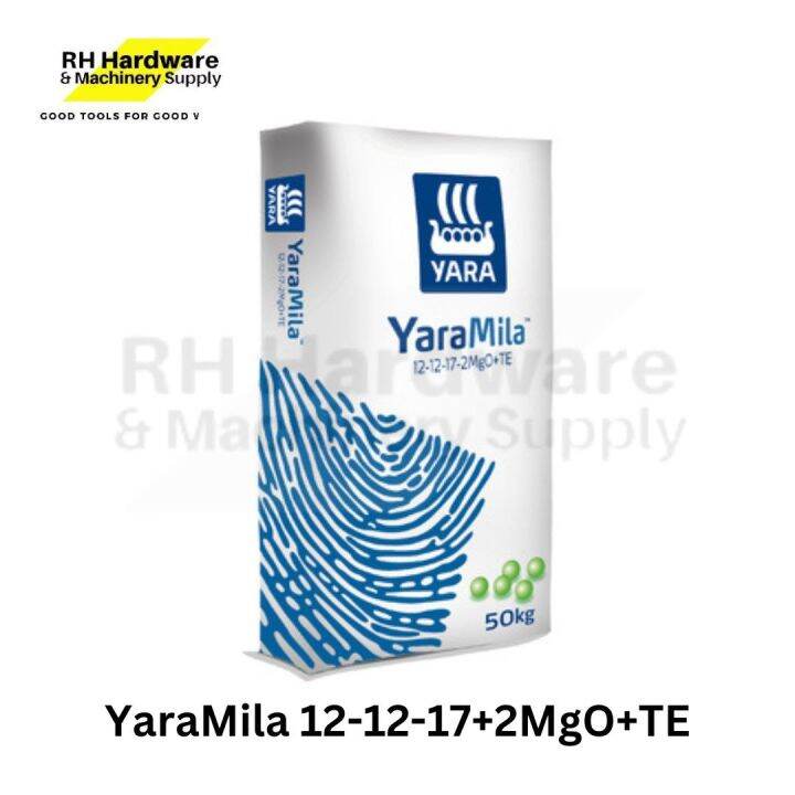 YaraMila 12-12-17+2Mgo+TE Fertilizer NPK Baja Buah | Lazada