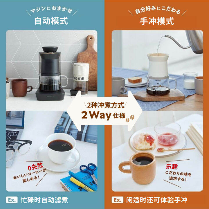 Recolte Japan Automatic Hand Coffee Machine | Lazada