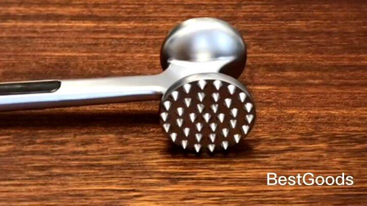 Meat Tenderizer Hammer Mallet Tool Pounder For Tenderizing Steak Beef