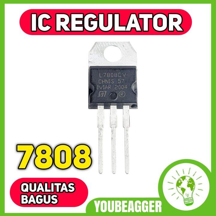 IC 7808 Regulator voltage | Lazada Indonesia