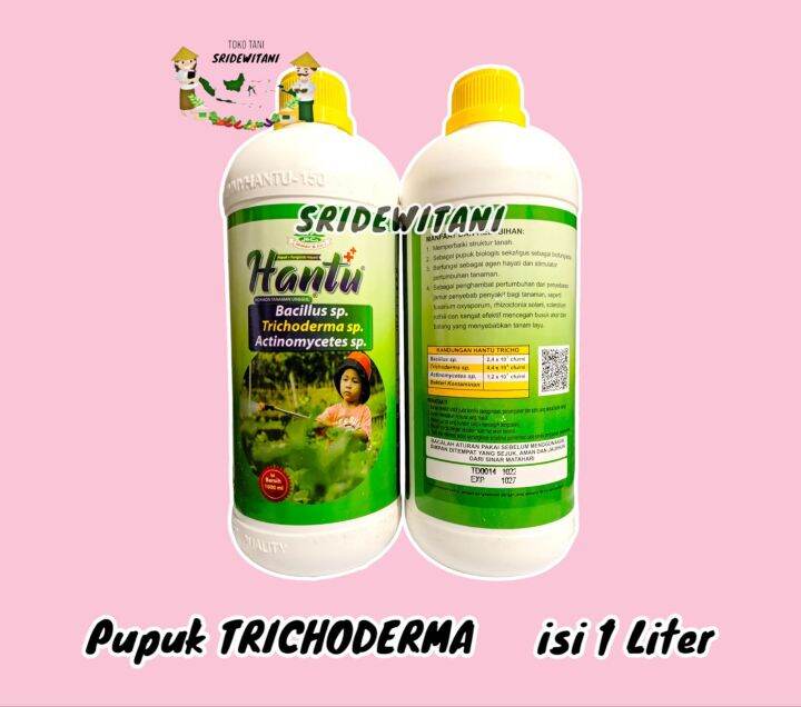 PUPUK TRIKODERMA TRICHODERMA CAIR isi 1 Liter JIMMY HANTU Pupuk Organik ...