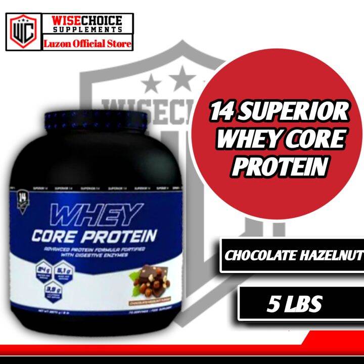 14 SUPERIOR WHEY CORE PROTEIN 5 LBS CHOCOLATE HAZELNUT | Lazada PH