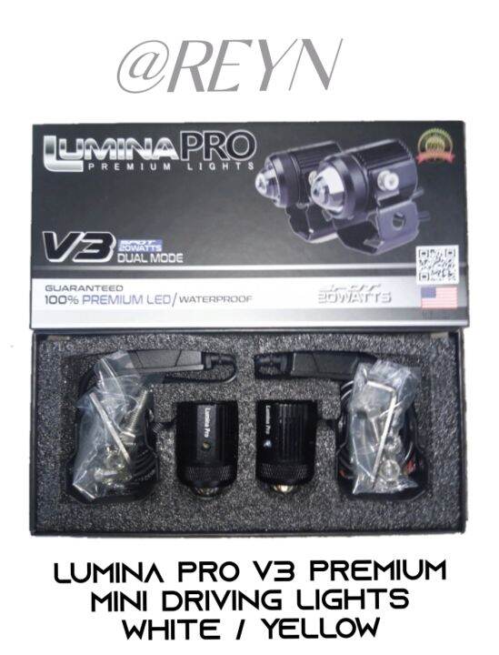 LUMINA PRO V3 MINI DRIVING LIGHT PREMIUM | Lazada PH