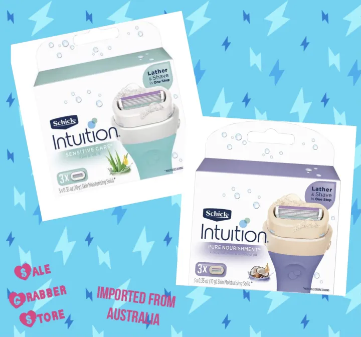 Schick Intuition Cartridges 3 pack/6 pck | Lazada PH