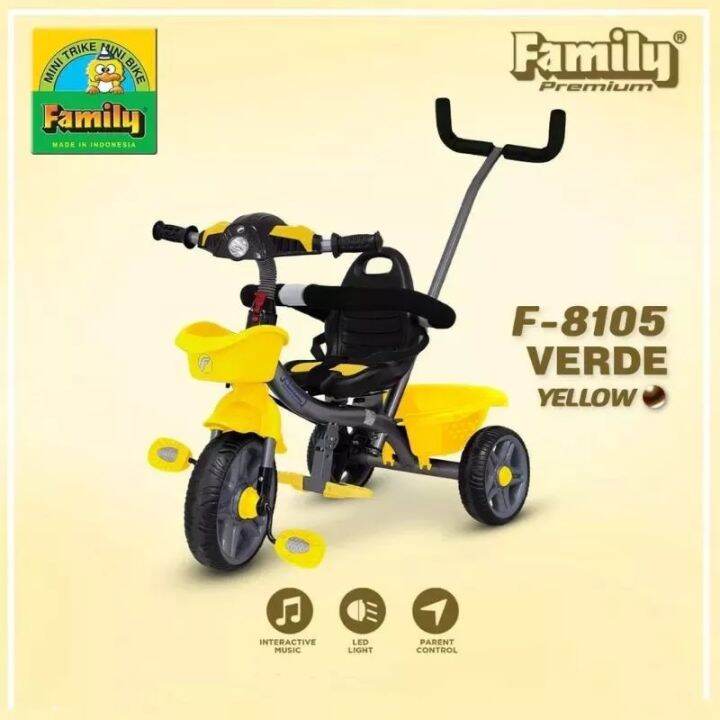 family Sepeda Roda Tiga anak anak F-8105 | Lazada Indonesia