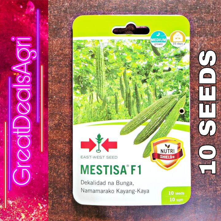 MESTISA F1 HYBRID AMPALAYA SEEDS (APPROX 10 SEEDS) EAST WEST SEED ...
