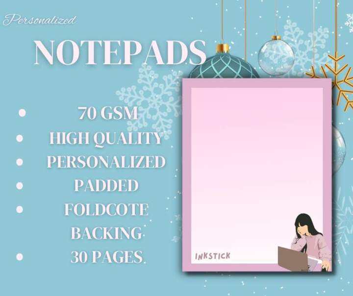 Personalized Notepads | Lazada PH