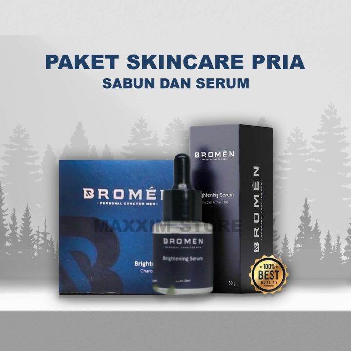 BROMEN Paket Skincare Pria Glowing by Safina Shop | Lazada Indonesia