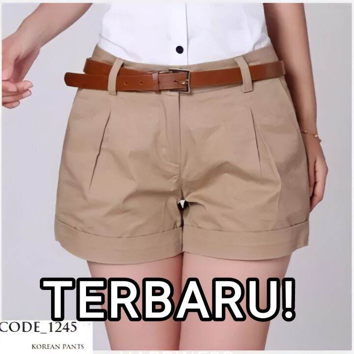 TERBARU!! Celana Pendek Wanita Kekinian/Celana Pendek Wanita Hots Pens Korean style/Celana ...