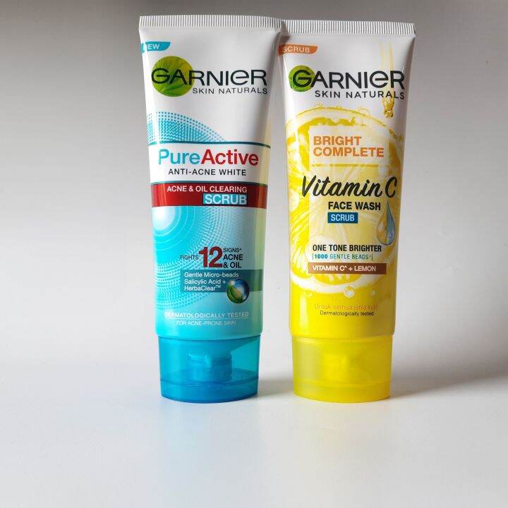 garnier facial scrub 100ml | Lazada Indonesia