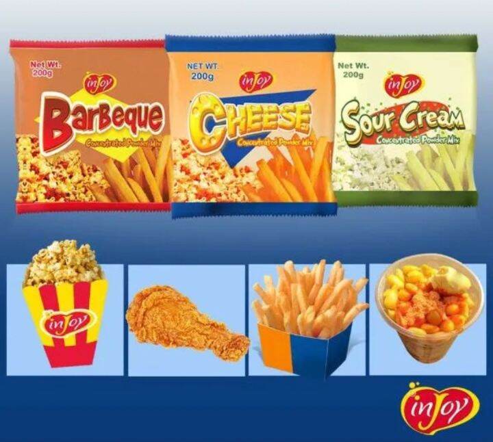 (200G) INJOY POWDER SEASONING FOR FRIES, POPCORN, CHICKEN, CORN | Lazada PH
