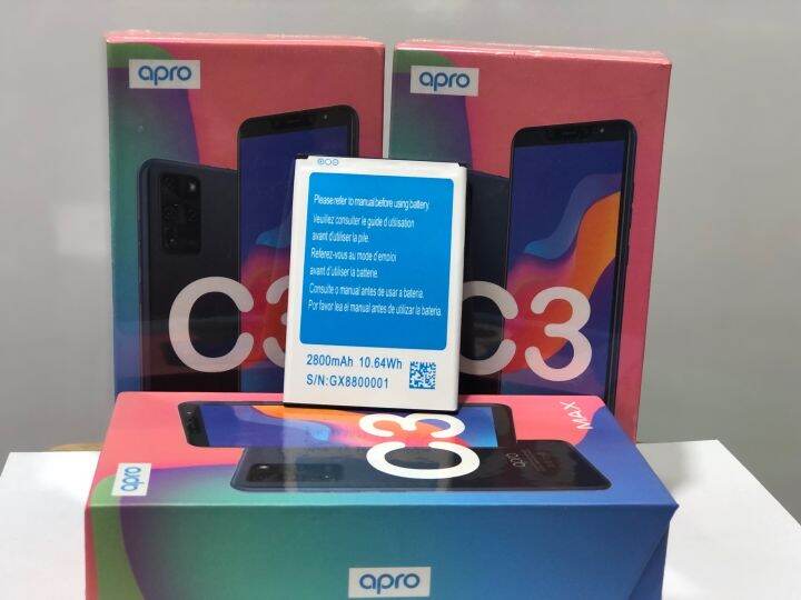 แบตมือถือ Apro เอโปร รุ่น C3max สินค้าใหม่ จากศูนย์ APRO THAILAN | Lazada.co.th