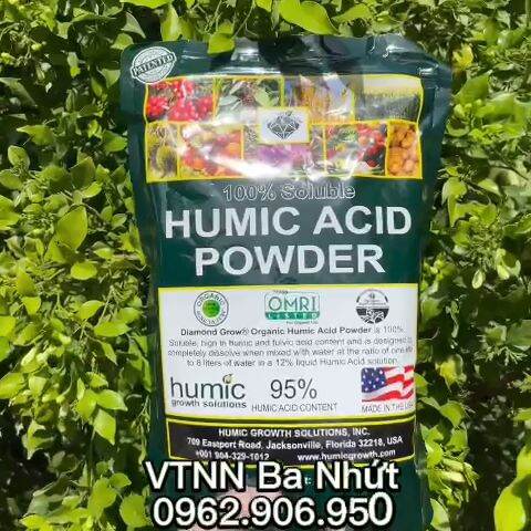 [COMBO 2 GÓI] Phân Hữu Cơ HUMIC Mỹ - HUMIC ACID POWDER Kích Rễ Cải Tạo ...