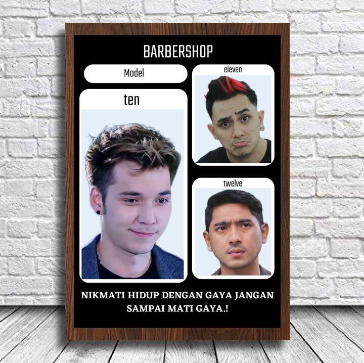 poster barbershop poster pangkas rambut poster salon poster terbaru ...