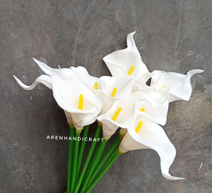 Artificial bunga lily putih | Lazada Indonesia