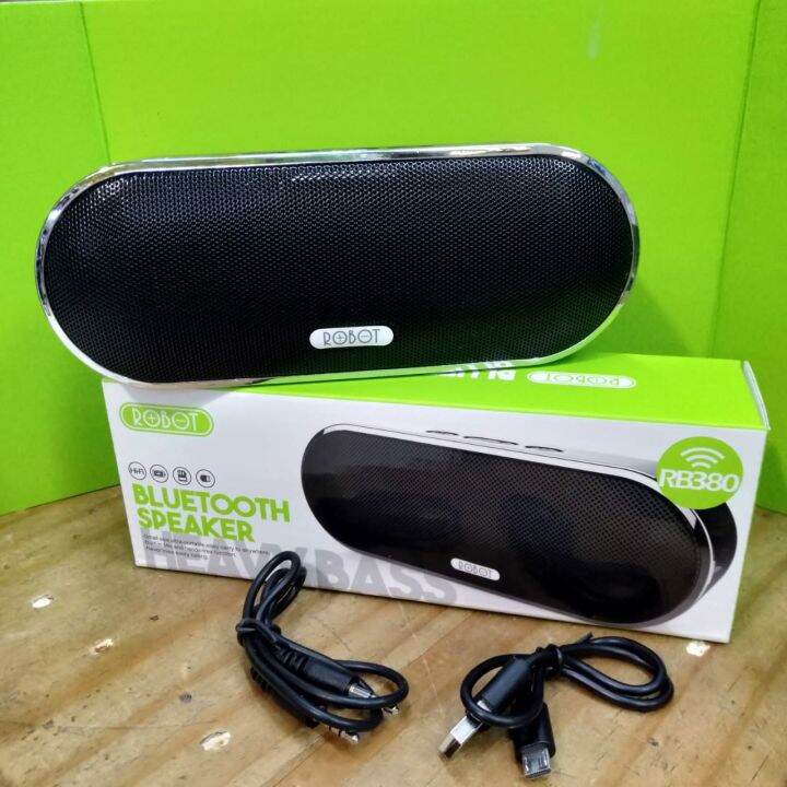 Speaker Bluetooth Portable Robot RB380 Heavy Bass Original By Robot ...