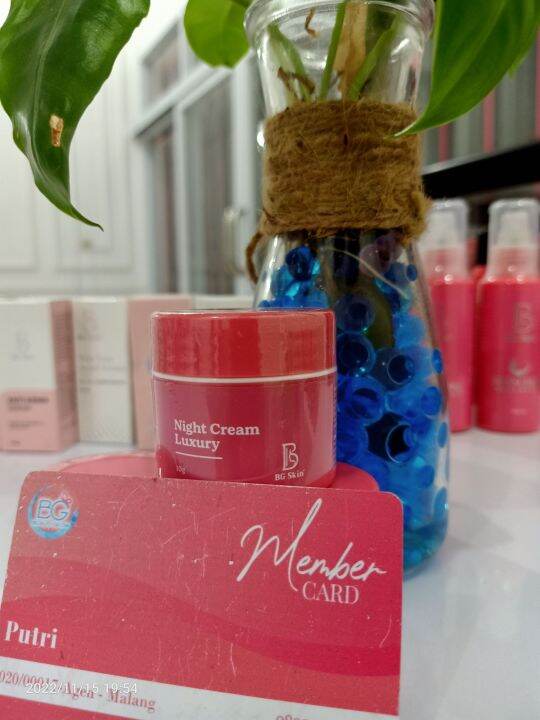 NIGHT CREAM LUXURY BG SKIN BEAUTY GLOW | Lazada Indonesia
