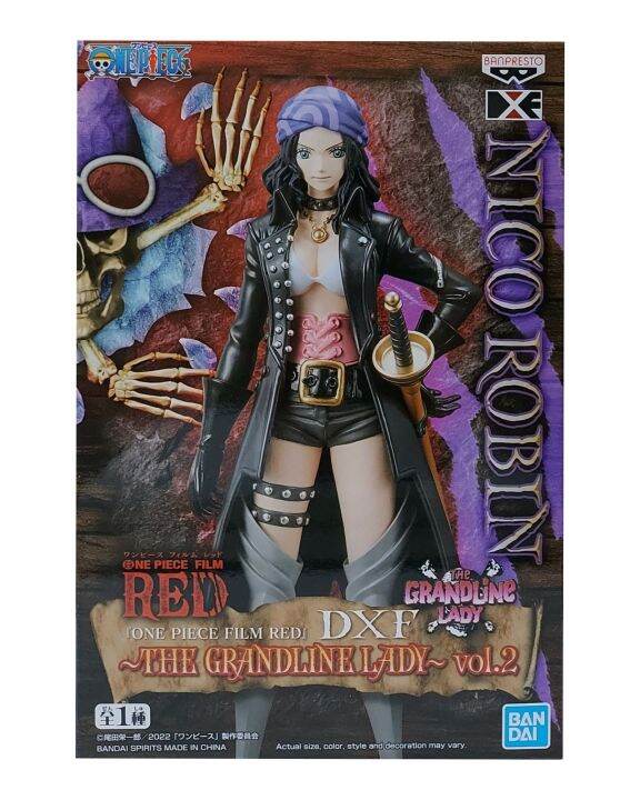 Banpresto One Piece Film Red DXF The Grandline Lady Vol.2 Nico Robin Figure | Lazada
