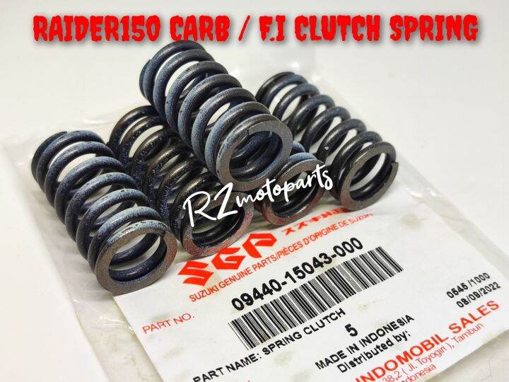 SGP CLUTCH SPRING RAIDER150 CARB, RAIDER150 F.I , GSX,GIXXER | Lazada PH