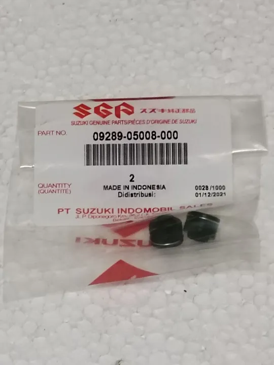 2PCS VALVE SEAL SGP FOR SMASH/RAIDERJ/SHOGUN125 (09289-05008-000 ...
