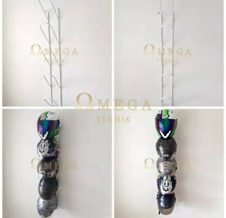 STANDING RAK HELM MINIMALIS 5 SUSUN/RAK GANTUNG HELM/RAK HELM BESI | Lazada Indonesia