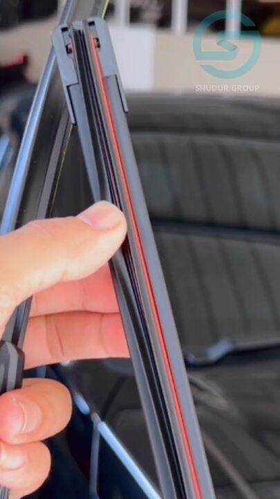 Wiper Dual Karet / Double Karet Universal Model Karet Ganda Dobel Karet Blade Frameless Untuk ...