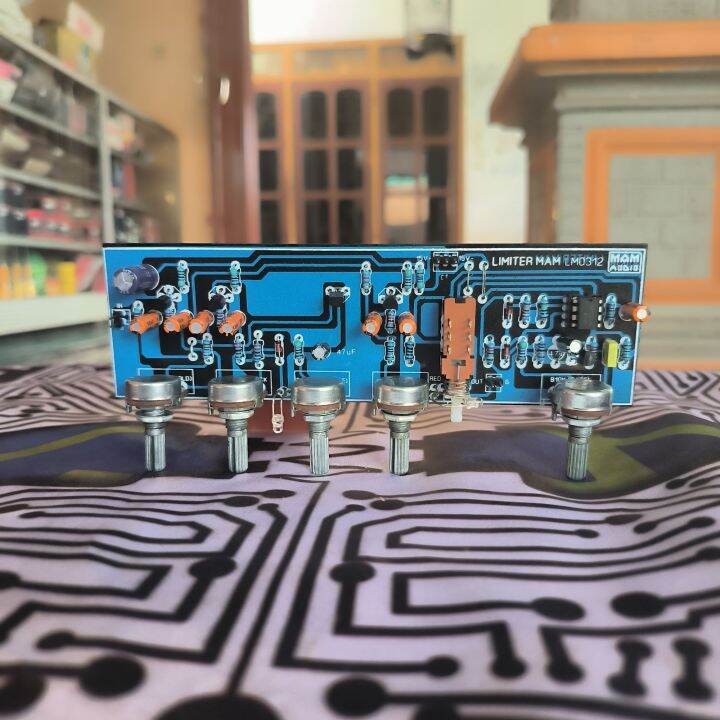 Kit Compressor Limiter + Gate Komponen Super (Pembatas Suara Amplifier ...