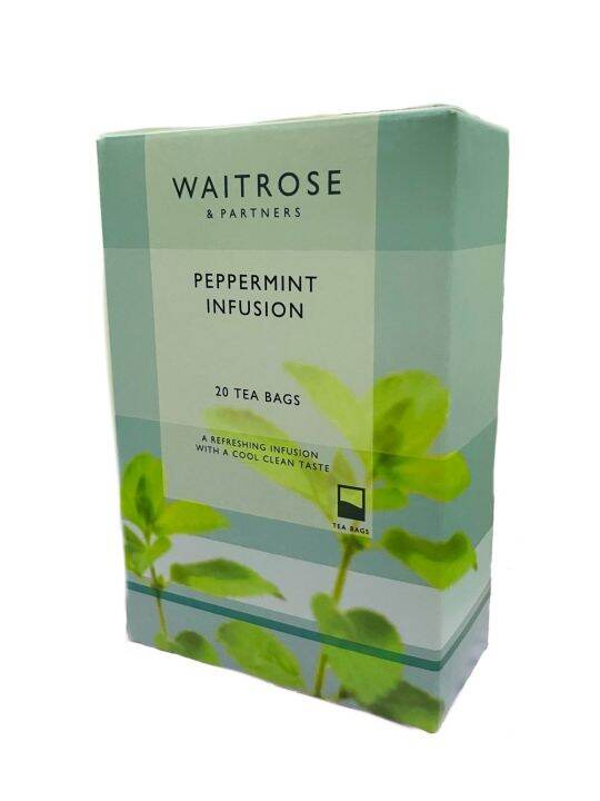 Waitrose and Partners Peppermint Infusion 20 Tea bags | Lazada PH