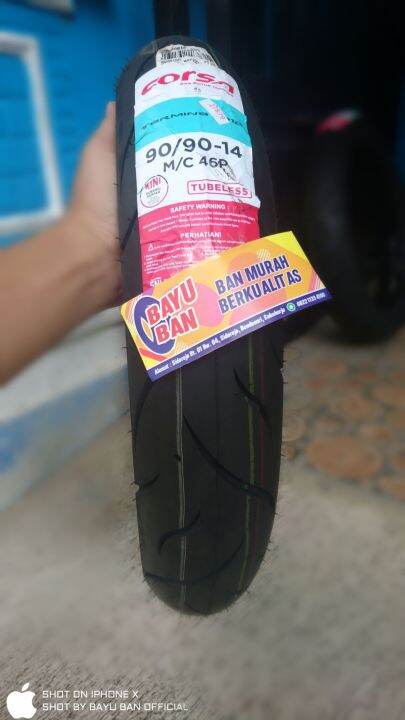 Ban Corsa Terminator Ring 14 80/90 Tubeless Matic | Lazada Indonesia