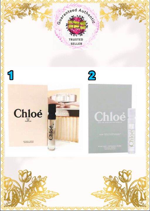 Chloe Vials/ Mini Samples 1.2ml for Women | Chloe Signature EDP / Chloe ...