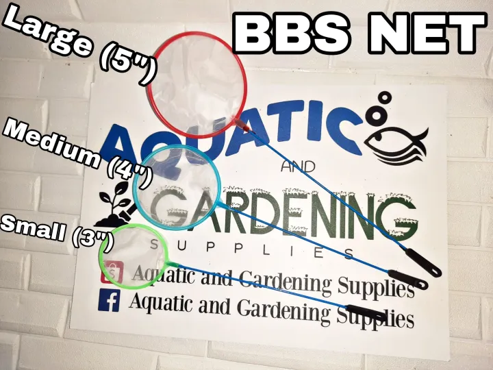 BBS NET | SHRIMP NET | MAGNA DAPHNIA NET | MOINA NET | FRY NET 3", 4 ...