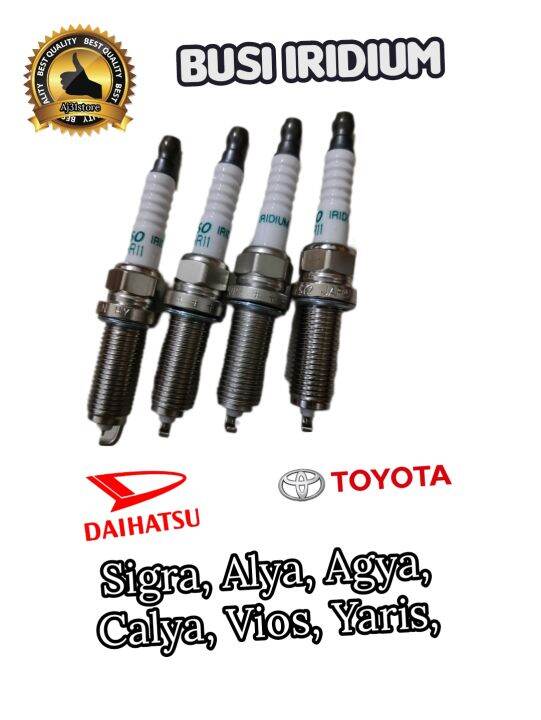 BUSI IRIDIUM MOBIL SIGRA, ALYA, AGYA, CALYA, VIOS, YARIS, 1200cc UP ...