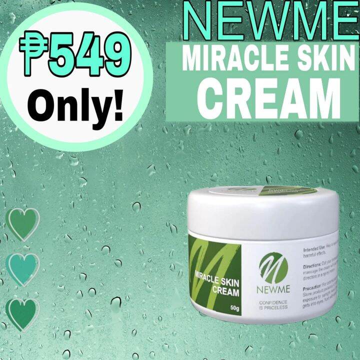 ORIGINAL NEWME Miracle Skin Cream For Whitening & Moisturising Cream 50 ...
