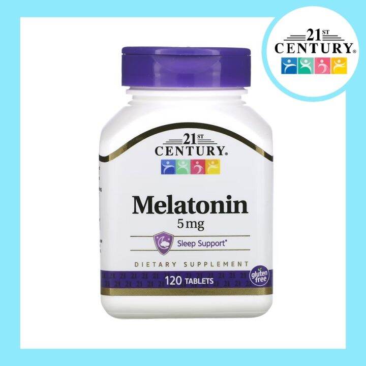 21St Century / Melatonin / 5 Mg / 120 Tablets | Lazada.co.th