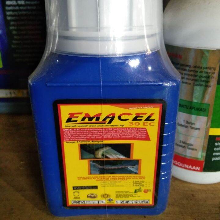Emacel 30 ec. BA : emamectin benzoat 300ec, insektisida racun kontak ...
