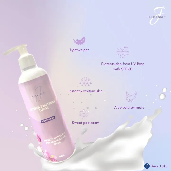 Dear J Skin Intensive Whitening Lotion with Collagen | Lazada PH
