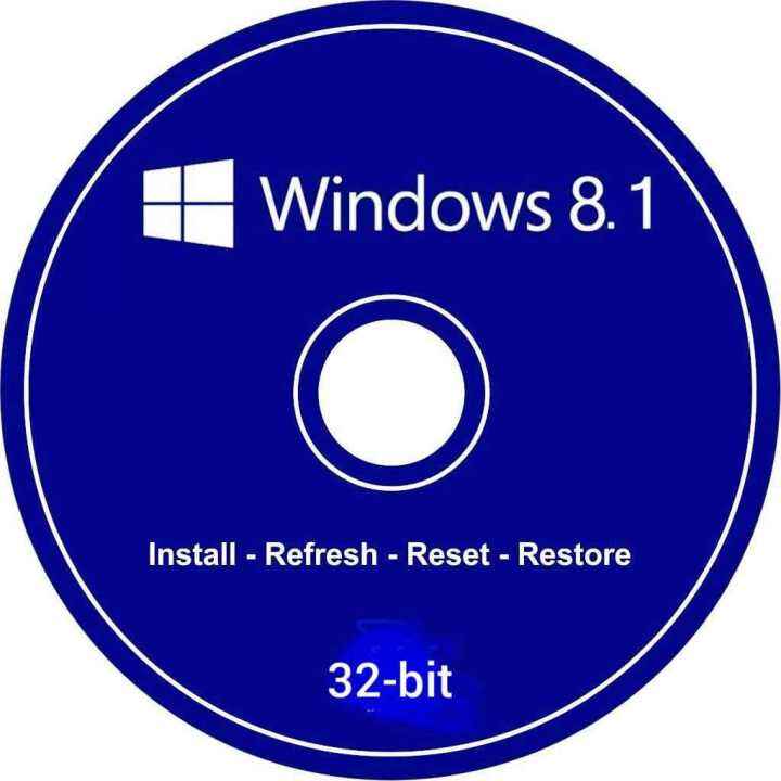Windows 8.1 pro (32-bit) bootable DvD installer | Lazada PH