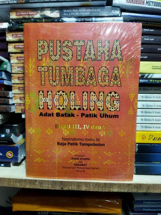 buku pustaha tumbaga holing adat batak- patik uhum 1set | Lazada Indonesia