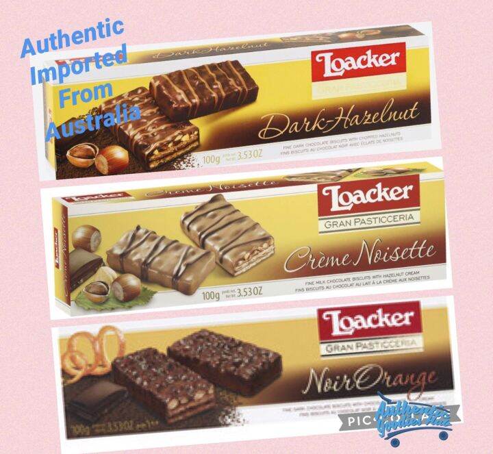 Loacker Wafers Pasticceria Noisette 100g | Lazada PH