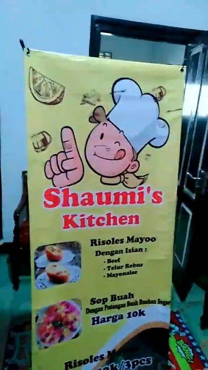 X BANNER CUSTOM 60x160 CETAK X BANNER SPANDUK PROMO DAGANGAN | Lazada ...