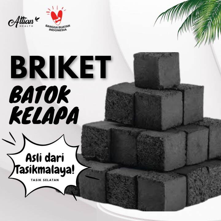 ARANG BRIKET BATOK KELAPA 1 KG by Altian Health | Lazada Indonesia