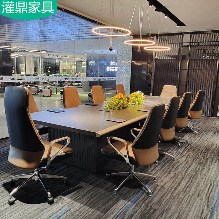 Conference Table Long Table Accessible Luxury High-End Conference Room ...