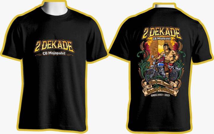 KAOS ACARA 2 DEKADE CB MOJOPAHIT 2023 | Lazada Indonesia KAOS ACARA 2 DEKADE CB MOJOPAHIT 2023 | Lazada Indonesia