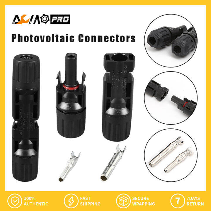 AumoPro 1PC IP67 Waterproof MC4 Connector Plug Solar Panel Connector ...