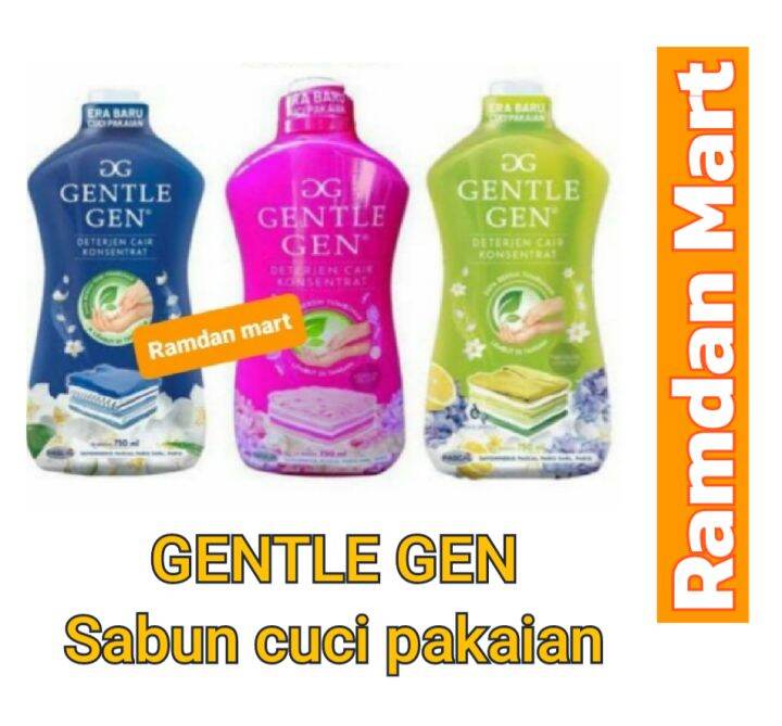 GENTLE GEN Detergen CAIR kemasan Botol 700 ML | Lazada Indonesia