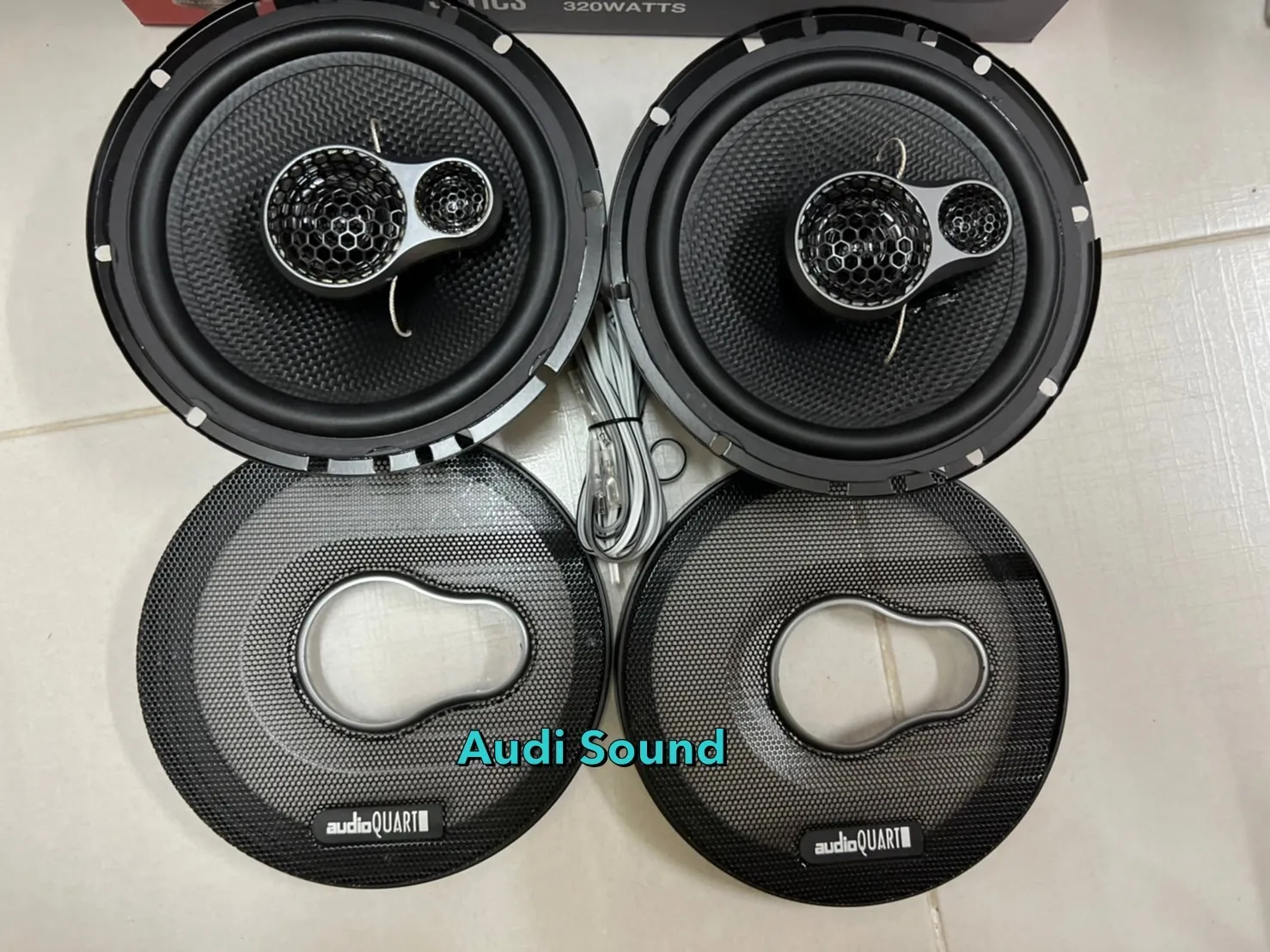 ลำโพงแกนร่วม Audio Quart 6.5” 3ทาง AQ-CX651 GX 320watts As the Picture One | Thisshop